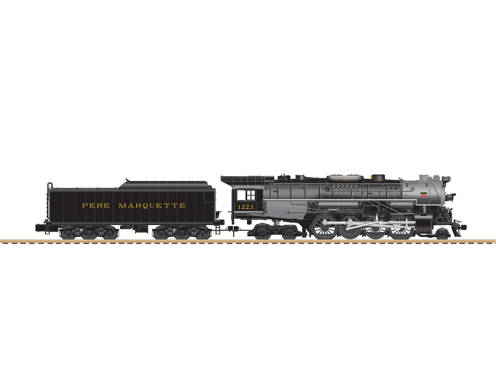 A/F Pere Marquette FlyerCHief Berkshire #1223 A/F Pere Marquette FlyerCHief Berkshire #1223